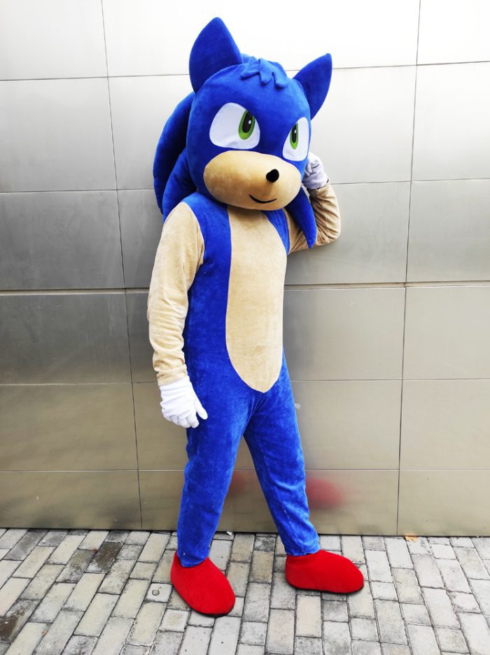 Sonic Mascot Costume Sonic The Hedgehog Party Mascot Costume Event
